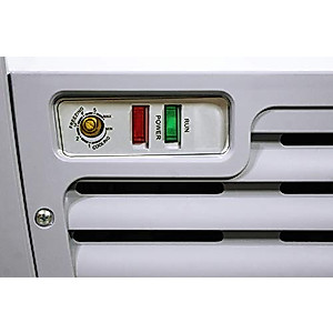 Ancaster Food Equipment 160L Capacity Glass Top Ice Cream Freezer