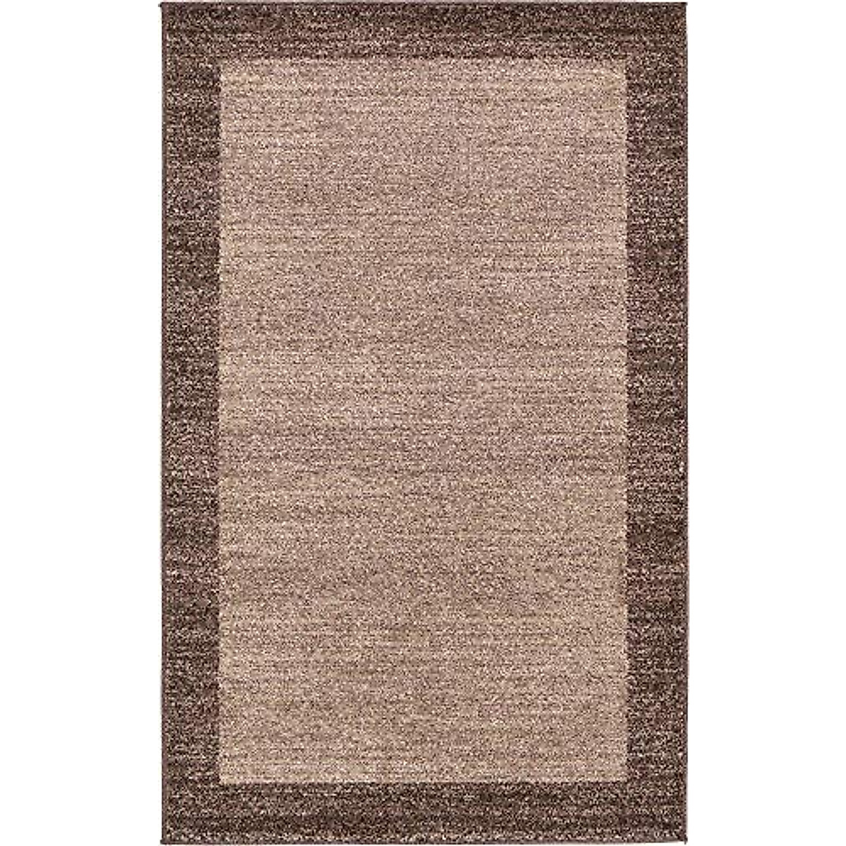 Unique Loom Del Mar Collection Area Rug - Abigail (3' 3" x 5' 3" Rectangle, Light Brown/ Beige)