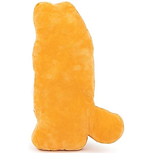 Bluey Bingo Shaped Decorative Pillow - Kids Super Soft Throw Plush Pillow - Measures 14 Inches (Official Bluey Product)