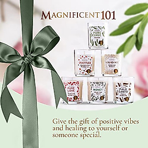 Magnificent 101 Gift KIT Set of 6 Candles