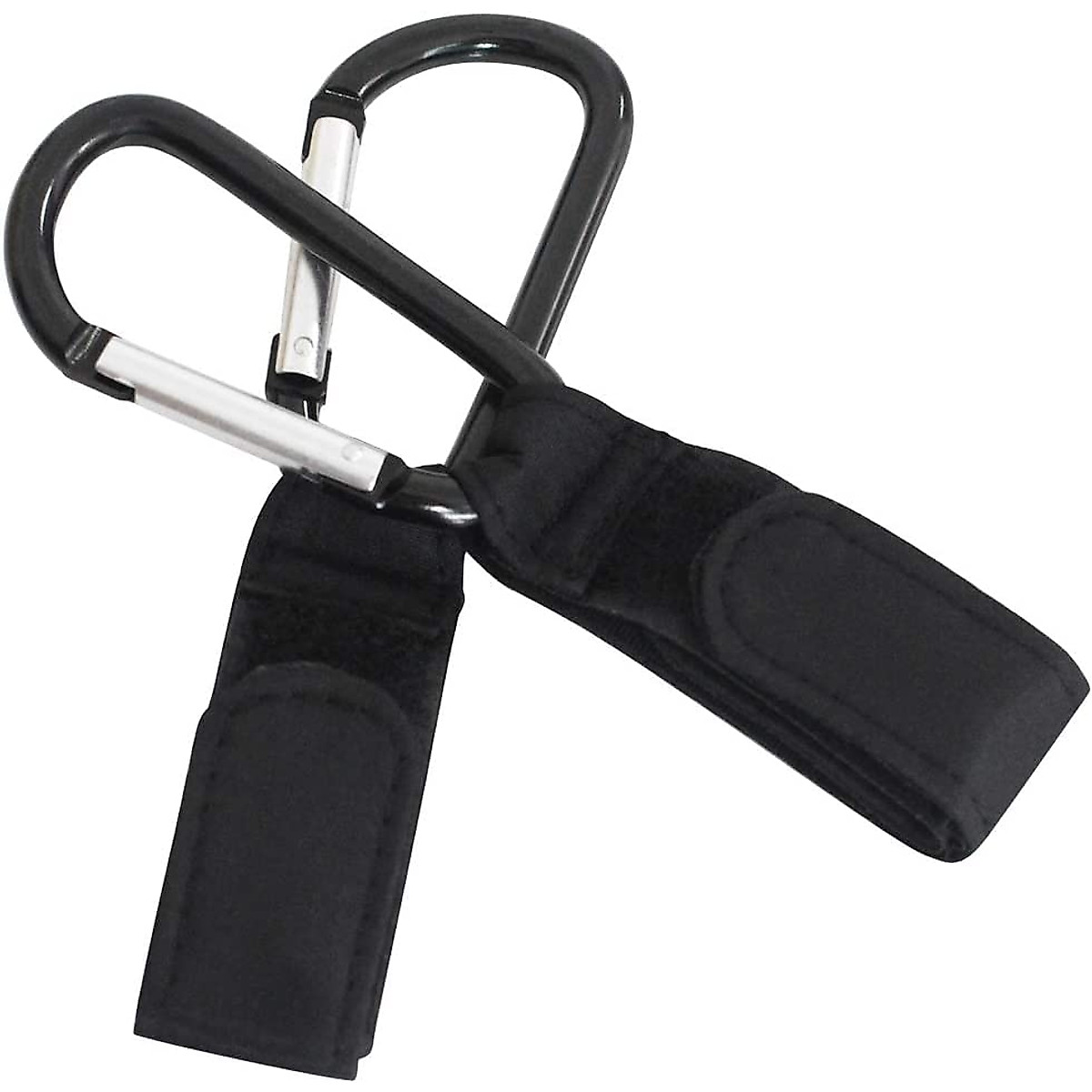 NORACLAN Baby Bag Clips Stroller Hooks Clips to Hang Your Shopping & Bags Safely on Your Buggy, Pushchair or Pram- Universal Fit on Strollers & Joggers