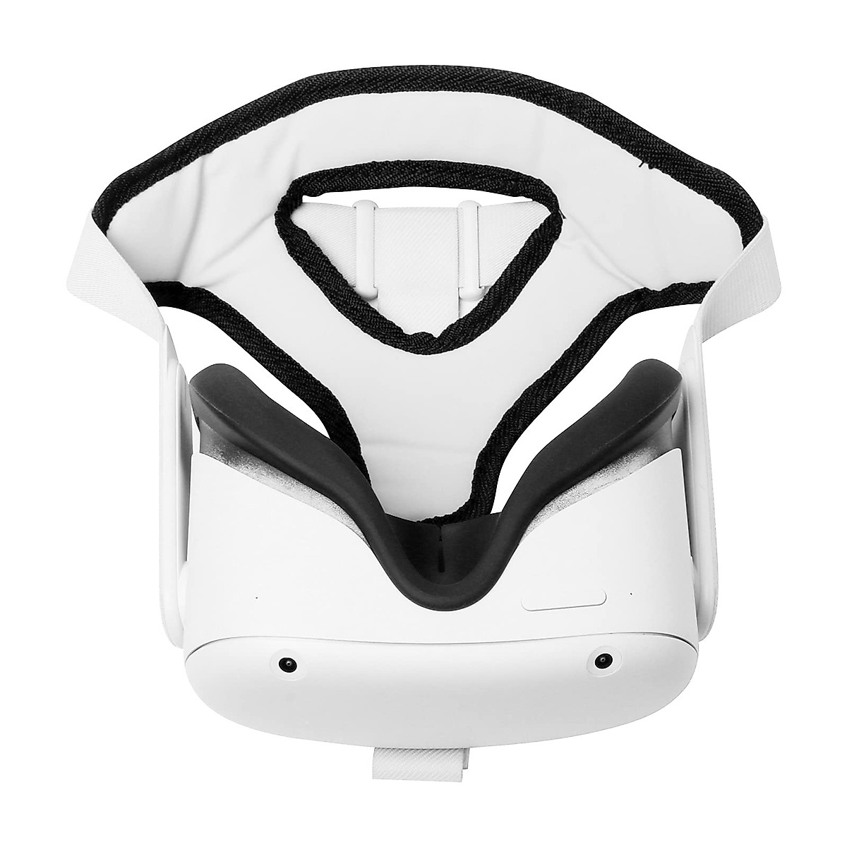 LICHIFIT Head Cushion Comfortable Strap Pad Foam Headband for Oculus Quest 2 VR Headset Fixing Accessories Black