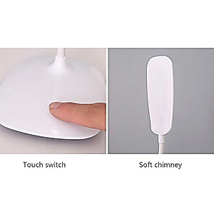 Fasclot Dimmable LED Desk Lamp with USB Charging Port Table Lamp for Office Lighting Home & Garden Led Light