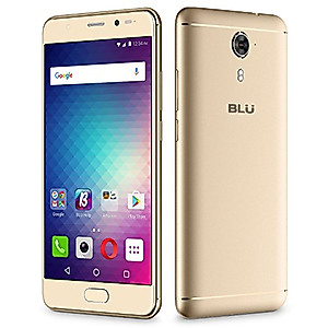BLU Life ONE X2 Mini - 5.0" Unlocked Smartphone -4G LTE - 64GB + 4GB RAM -Gold