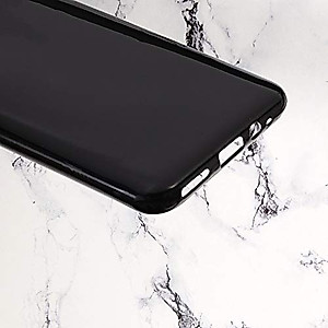 Infinix Smart 5 Case, Scratch Resistant Soft TPU Back Cover Shockproof Silicone Gel Rubber Bumper Anti-Fingerprints Full-Body Protective Case Cover for Infinix Smart 5 (Black)