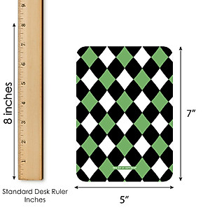 Big Dot of Happiness Kentucky Horse Derby - Bar Bingo Cards and Markers - Horse Race Party Bingo Game - Set of 18