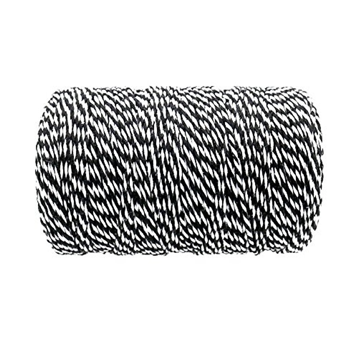 656 Feet Black and White Twine,Gift Twine String, Cotton Baker's Twine Cotton Cord Crafts Gift Twine String for Crafts, Wrapping, Party, Baking and Holiday