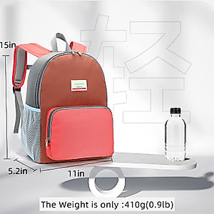 willikiva Waterproof Backpack for School Kids Backpack Bookbag Girls Boys Lightweight Travel Bag (Blue)