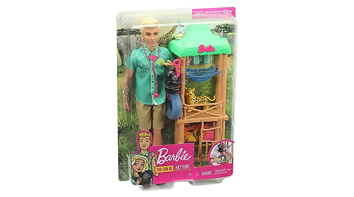 Ken Wildlife Vet Playset - Barbie Careers Adventure