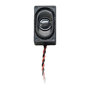 Digitrax DGTSP26158B 8 Ohm Rectangular Speaker, 26.5mm x 15.5mm x 9mm