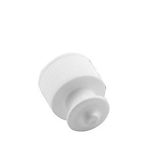JCBIZ 12PCS White Push Pull Caps Bottle Caps Water Push Pull Lids for Water Bottles