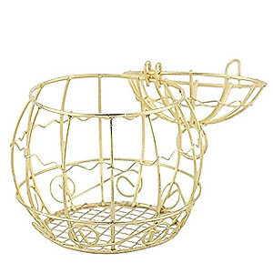 AUNMAS Bird Cage Candy Box, Decorative Gifts Sugar Container Small Chocolate Boxes Wedding Favor Banquet Party Home Decoration Christmas Present Accessories, Gold