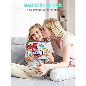 TNOIE Kids Toys, 17 Pieces Simulation Medical Set Role Play Toy, Fun Educational Pretend Play Doctor Toys Gift for Kids Boys Girls Aged 3 4 5 6