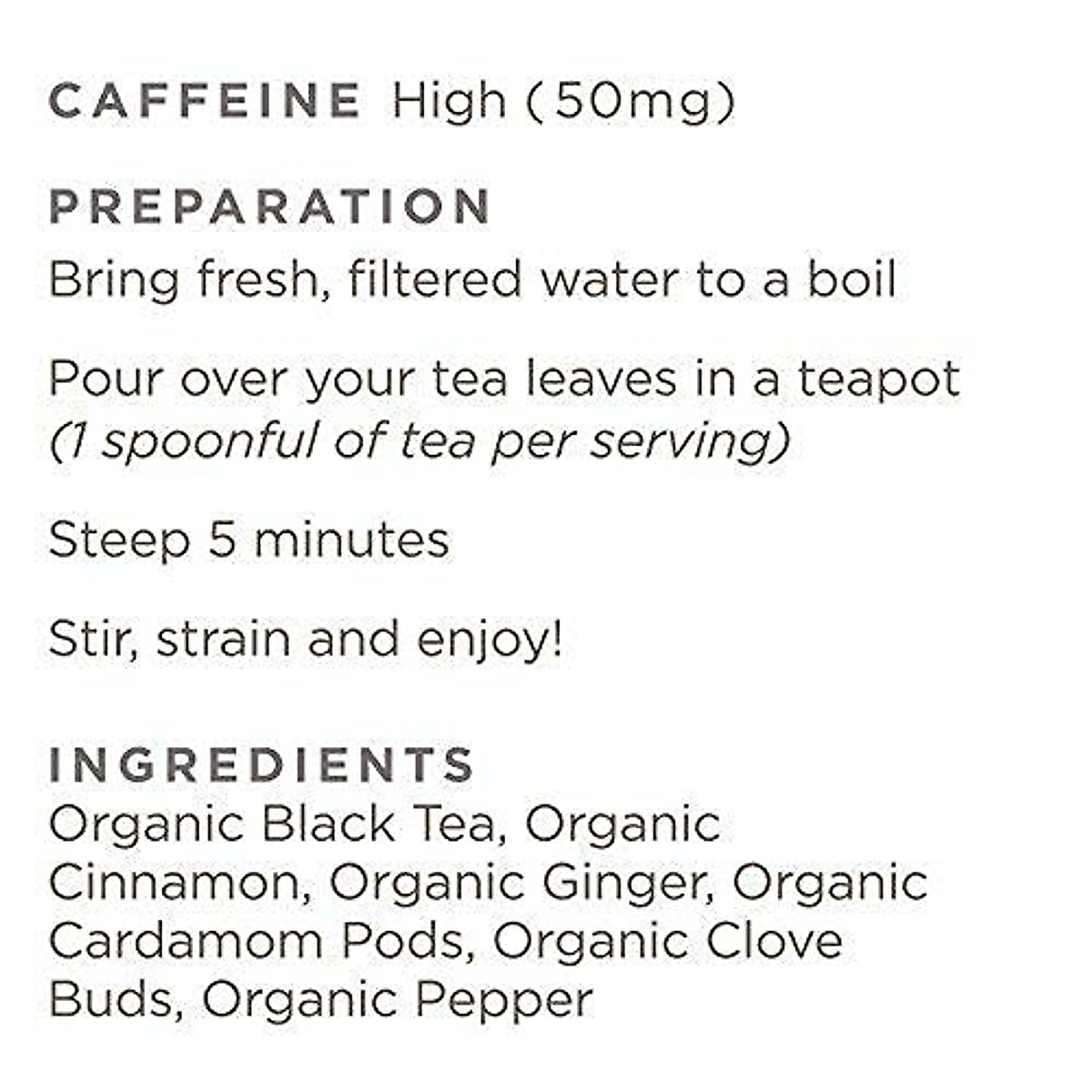 Golden Moon Tea, MASALA CHAI TEA, 181 Servings, Authentic Original Organic Recipe