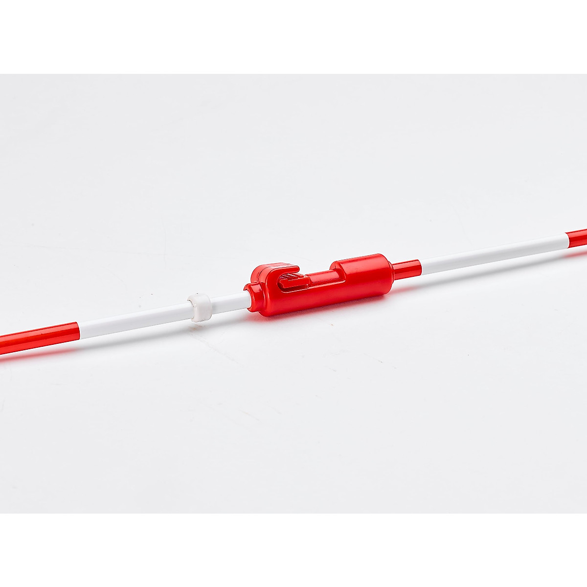 Tandem Sport Clamp-On Volleyball Net Antennae - Essential Volleyball Equipment - 2 Red & White Volleyball Antenna - Volleyball Referee Equipment - Volleyball Net Poles - Fits 36" & 1 Meter Nets