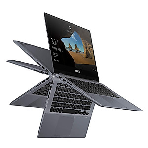 ASUS VivoBook Flip 14 TP412UA-DB51T 14” Thin and Lightweight 2-in-1 Full HD Touchscreen Laptop, Intel Core i5-8250U 3.4GHz Processor, 8GB DDR4 RAM, 256GB SSD, Windows 10 Home, Fingerprint Reader