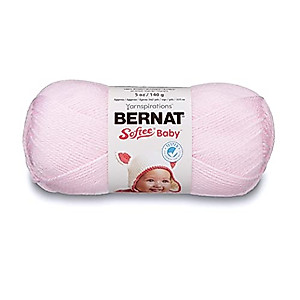 Bernat 166030-2001 Softee Baby Yarn - Solids - Pink
