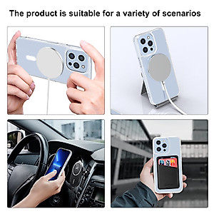 leChivée for iPhone 13 Pro Max Case Mag Safe 6.7 inch, 13 Pro Max Mag Safe Case Clear Phone Case Anti-Yellowing Scratch Shockproof Hard Back iPhone 13 Pro Max Case Transparent for Women Men