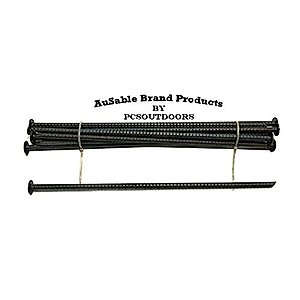 18" x 3/8" Rebar Trap Anchor Stakes - Landscaping, Camping & Trapping (12 PK.)