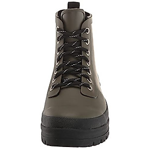 Chooka Mens Redmond Waterproof Hiker Rain Boot, Olive, 7 US