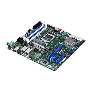 ASRock Rack E3C242D4U LGA1151/ Intel C242/ DDR4/ SATA3&USB3.0/ V&2GbE/ MicroATX Server Motherboard