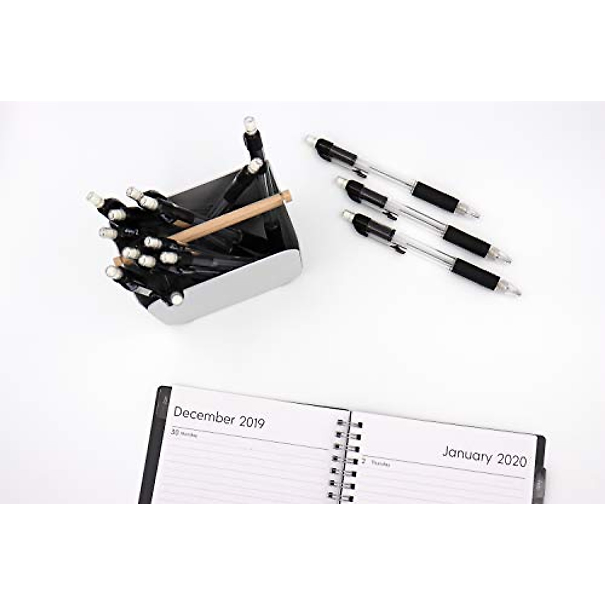 Zebra Pen Z-Grip Mechanical Pencil, 0.5mm Point Size, HB #2 Graphite, Black Grip, 12 Pack (52310)