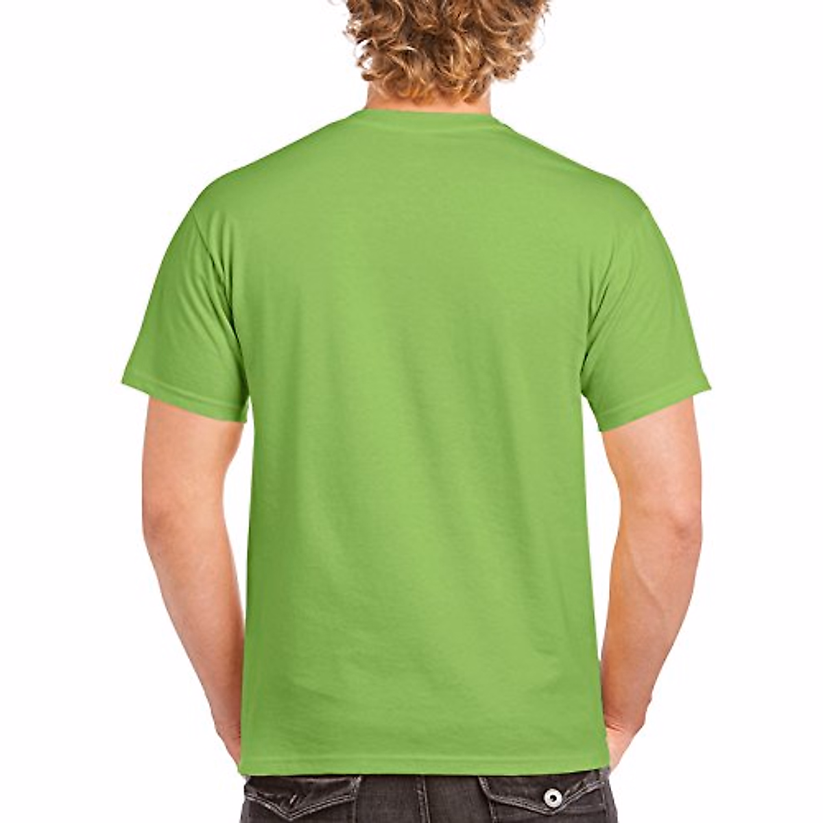Gildan Men's G2000 Ultra Cotton Adult T-shirt, Lime, Large