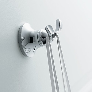 KOHLER K-11375-CP Forté Double Robe Hook, Polished Chrome