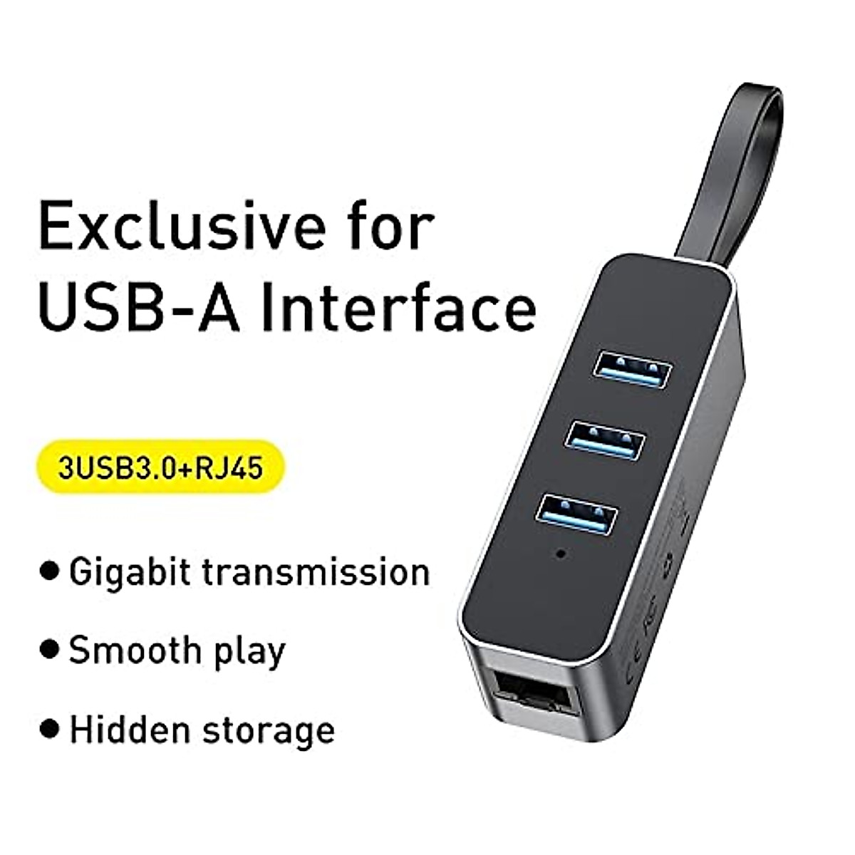 WJCCY USB 3.0 HUB USB A to RJ45 LAN Adapter Multi USB 3 USB 3.0 Hub Converter Dock USB Splitter