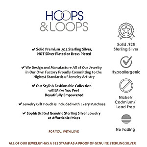 Hoops & Loops Sterling Silver Two Tone Faith Toe Ring