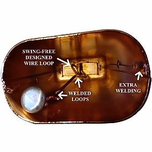 10 inch Copper Plated Mississippi State Cowbell with 1985 baseball style logo printed on one side