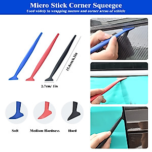 Zanch Vinyl Wrap Tool Kit,Complete Tools for Automotive Vinyl Wrap Film Installation - Beginner Friendly 35pcs