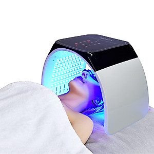 FARRENCE LED Face Mask Light 7 in 1 Color SPA Facial Equipment LED Light Facial Body Beauty Machine for Skin Care at Home