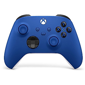 Microsoft QAU-00001 Xbox Wireless Controller Shock Blue Bundle with Wireless Controller for Xbox Series X/S - Electric Volt