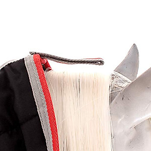 Weatherbeeta ComFiTec with Therapy-Tec Channel Quilt Detach-A-Neck Medium - Black/Silver/Red - 69"