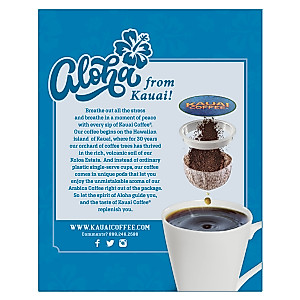 Kauai Coffee Vanilla Macadamia Nut Medium Roast- Compatible with Keurig Pods K-Cup Brewers (1 Pack of 24 Single-Serve Cups)