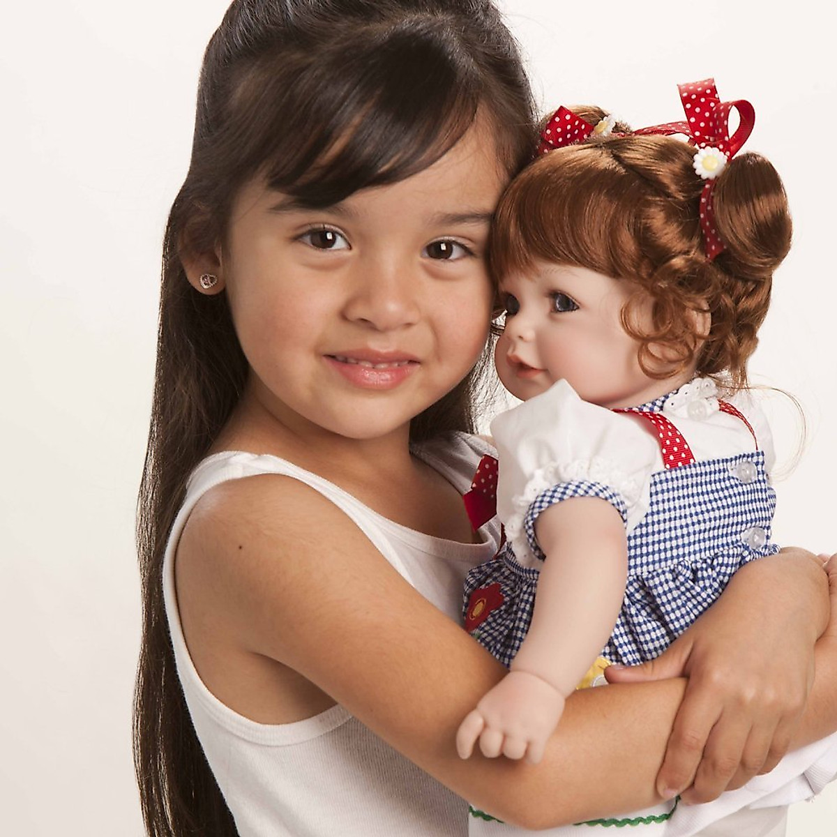 Adora Toddler Time Premium Collection Daisy Delight, 20" Realistic Toddler Baby Doll, with Exclusive Powder Scented Soft CuddleMe Vinyl, Auburn Red Hair, Blue Eyes Birthday Gift For Age 6+