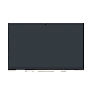 LCDOLED Replacement for HP Envy x360 13-bd0063dx 13m-bd0023dx M15282-001 M15283-001 13.3 inches FHD 1080P IPS LCD Display Touch Screen Digitizer Assembly Bezel with Control Board 30Pin (Pale Gold)