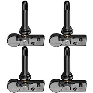 ROADFAR Tire Presure Sensor 315MHz Tire Pressure Monitoring System Sensor (TPMS) Fits for Buick for Chevrolet for GMC for Pontiac & More Replaces# 13598771 13598772 13586335 Sets of 4