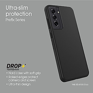 OtterBox Galaxy S21 FE 5G (Only) Prefix Series Case - PACIFIC REEF (BLUE), ultra-thin, pocket-friendly, raised edges protect camera & screen, wireless charging compatible