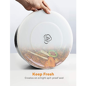 Goldlion Accessories for Ninja Foodi 8 Qt, Stainless Steel Inner Pot, Inner Pot Cover