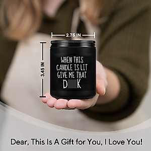 Funny Gifts for Men - Gifts for Him - Birthday Gifts for Men, Him, Husband, Boyfriend, New Couple Gifts, Fathers & Valentines Day Gifts, Christmas Gifts - Scented Candles