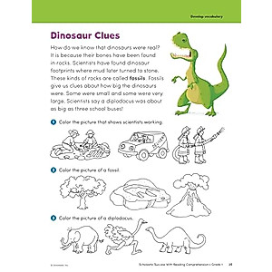 Scholastic Success with Reading Comprehension Grade 1 Workbook (Scholastic, Grade 1)