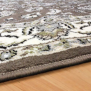 SUPERIOR Lille 8' x 10' Area Rug, Contemporary Living Room & Bedroom Area Rug, Anti-Static and Water-Repellent for Residential or Commercial use