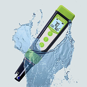 Apera Instruments GroStar Series GS1-P pH/ORP Pen Tester Kit with Replaceable Double-Junction pH Probe and ORP Probe for Hydroponics Water Quality Testing, Gen II