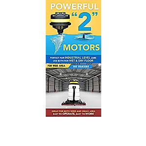 JANILINK Wet Dry Vacuum 24 Gal with Powerful 2 Motors