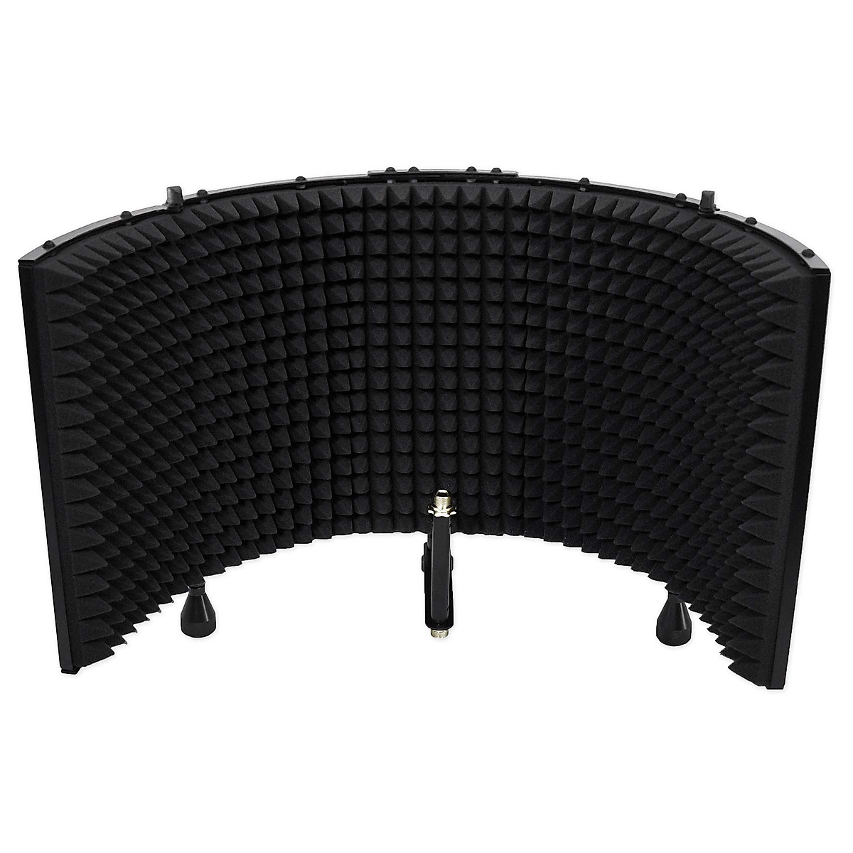 Rockville Recording Studio Microphone Isolation Shield + Heavy Duty Tripod Stand