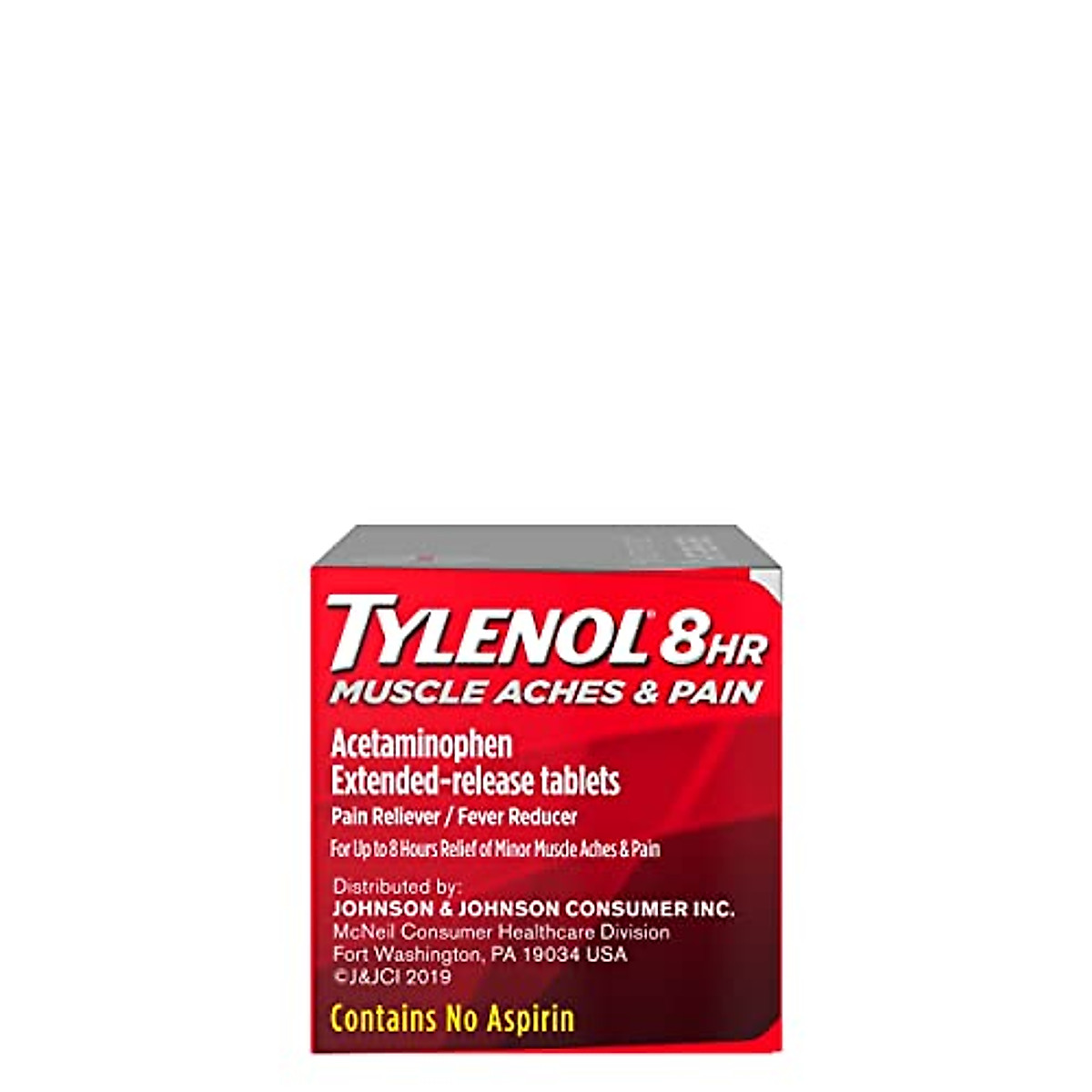 Tylenol 8 Hour Muscle Aches & Pain Acetaminophen Tablets for Muscle & Back Pain, 100 Count