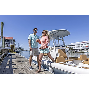 HUK Men's Standard Next Level Quick-Drying Performance Fishing Shorts, Overcast Grey, Large