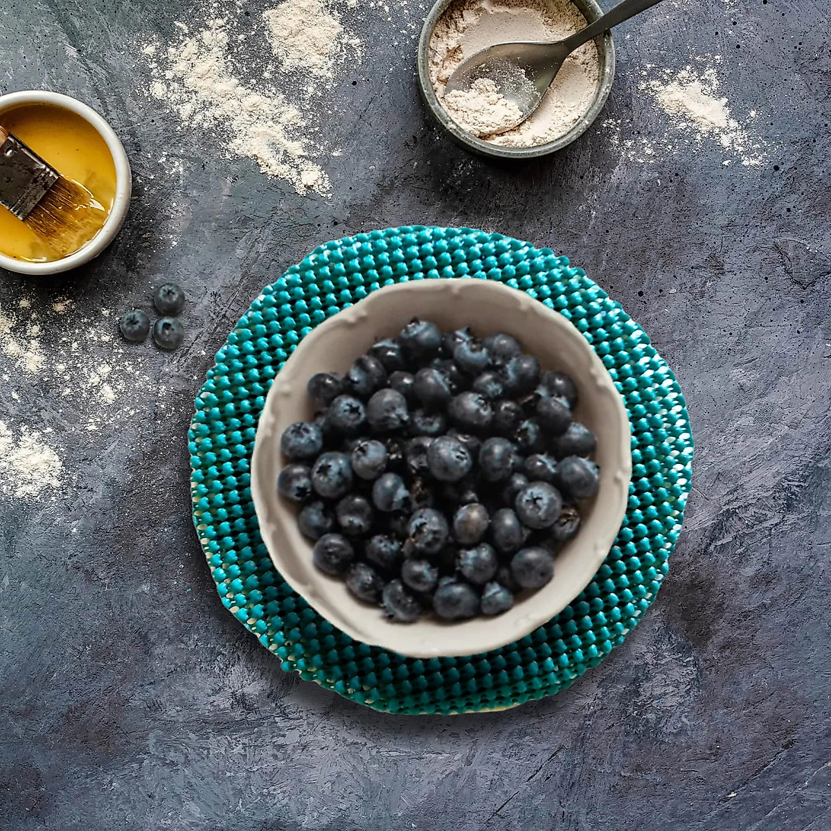 Generic Round Multi-Purpose Jar Gripper Pad Bottle Lid Opener, 4 Piece Set, gripper pads, Green